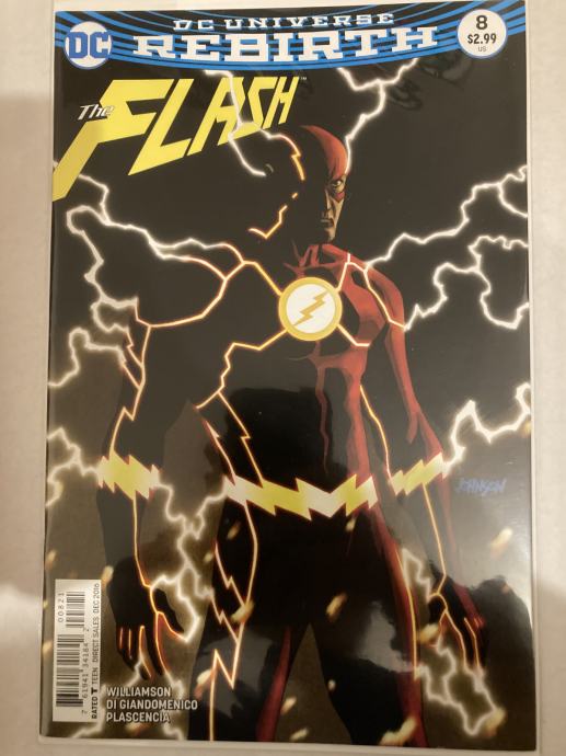 THE FLASH REBIRTH #8 2016 STRIPI/COMICS