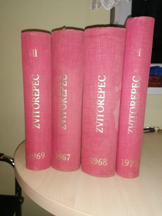 Zvitorepec trda vezava