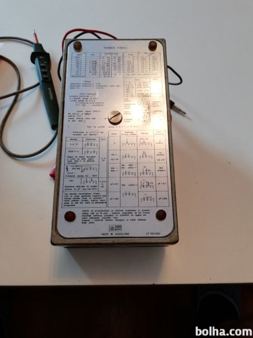 Multimeter - Unimer 21 ISKRA