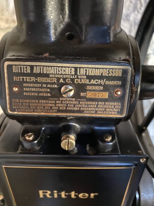 Ritter 1920 star kompresor luft - kompressor - motor