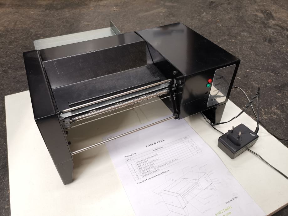 Dispenser nalepk, Label Dispenser, Laser-Peel