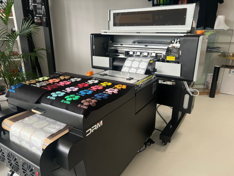 DTF Tiskalnik 2x EPSON I3200 glava + avtomatski tresalnik