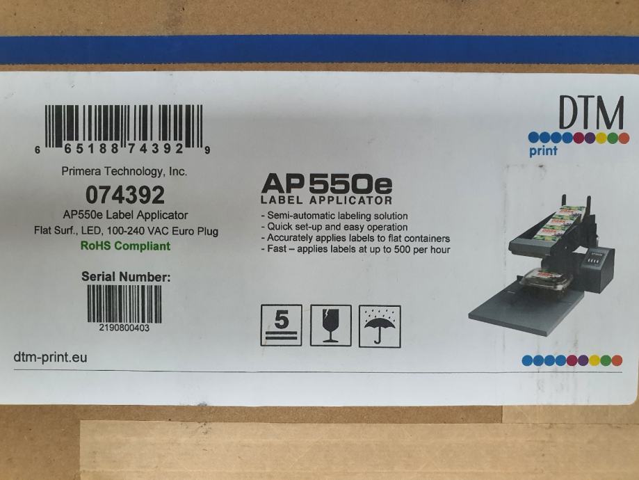 NOVA ETIKETIRKA AP550e -50%