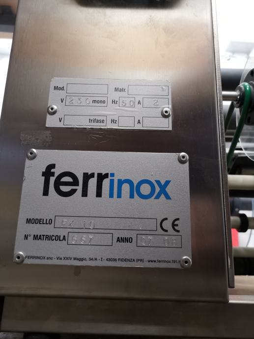 Etiketni avtomat, Etiketar, Labeler, FerrInox FX-10