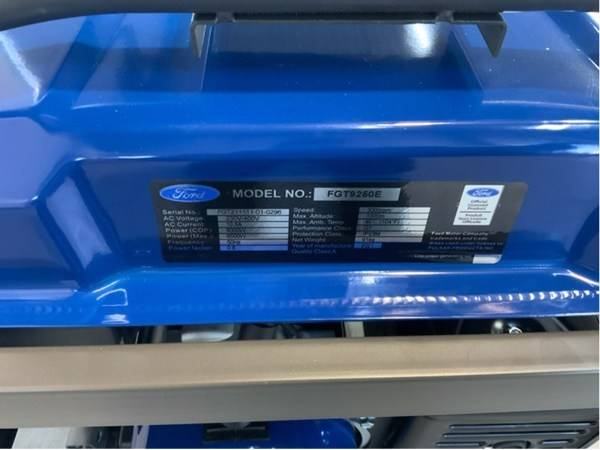 Ford FGT9250E generator