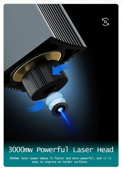 Laserski graver WAINLUX K6 Pro - graviranje in rezanje! - UGODNO!