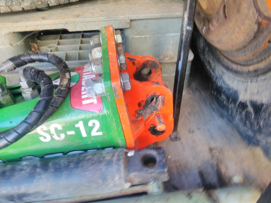 MONTABERT hidravlično kladivo SC12 120kg