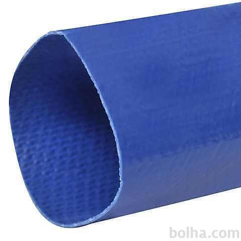 vidaXL Ploščata požarna cev PVC 25 m 1 inč & 2&5 cm