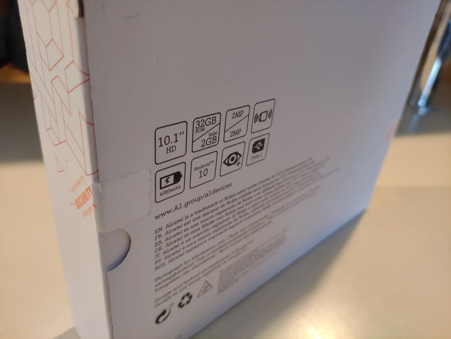 A1 Alpa TAB 10 ZAPAKIRANO