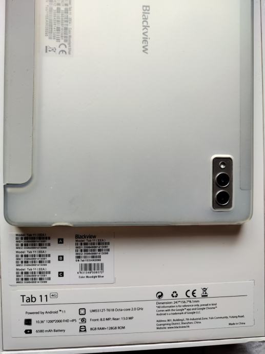 Blackview tab 11, 8gb ram 128gb rom