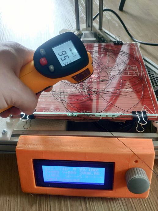 3D delta printer tiskalnik Kossel RepRap (custom build)