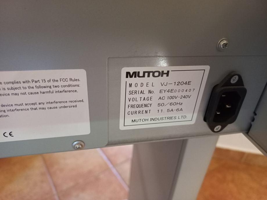 Tisklanik ploter MUTOH 1204