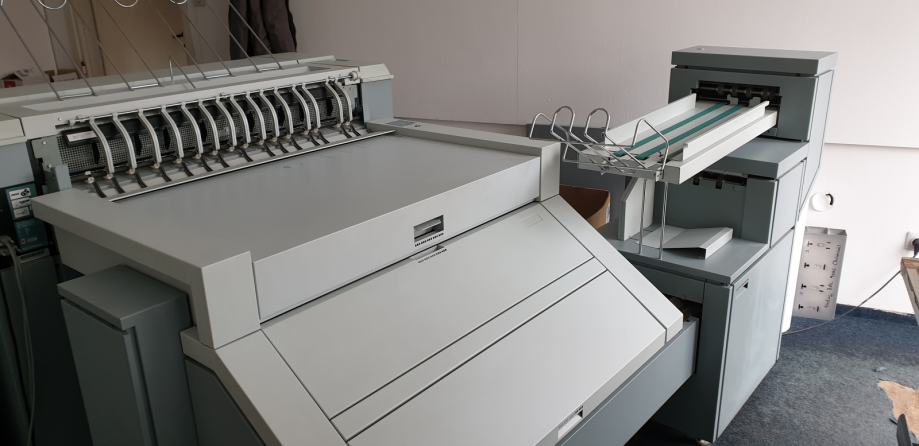 Veliko formatni tiskalnik OCE TDS600 + zlagalnik