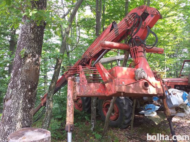 Gozdarski traktor 100 hp + vitel 15 ton!
