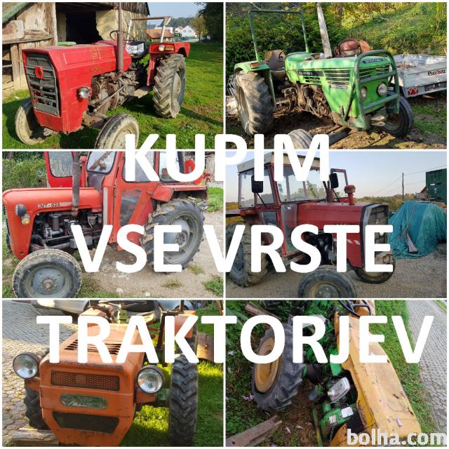 Kupim TRAKTOR, KATEREKOLI ZNAMKE