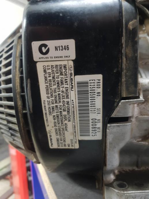 Motor SUBARU EX35 za motokultivator BCS