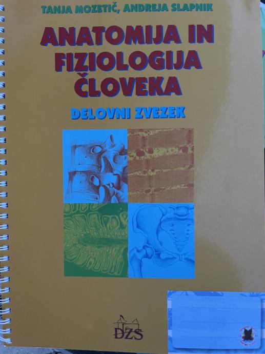 Anatomija in fiziologija človeka delovni zvezek