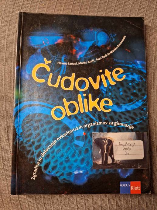 Čudovite oblike, učbenik za biologijo