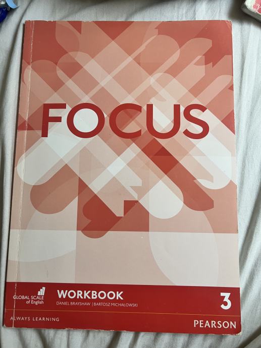 Focus workbook in students’ book