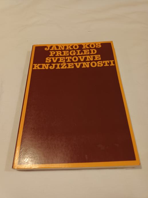 Janko Kos, Pregled svetovne književnosti