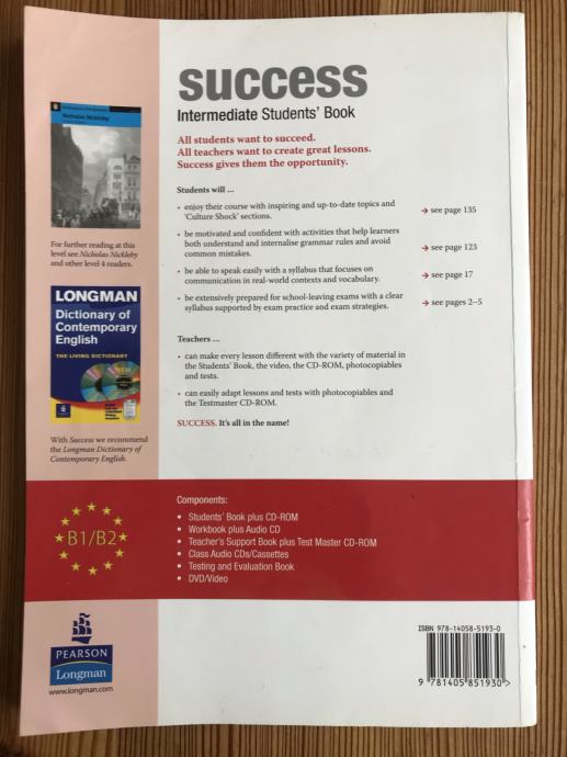 Success - Intermediate Students Book