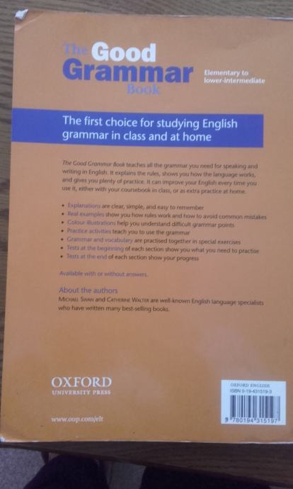 The Good Grammar Book With Answers The Good Grammar Book With Answers