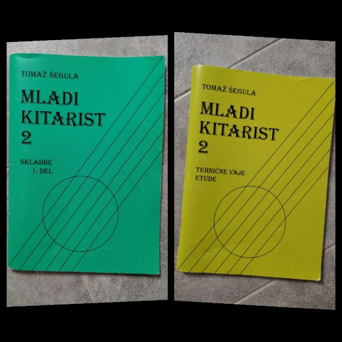 učbenik, vaje mladi kitarist 2