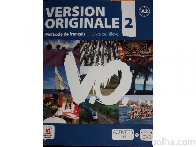 Version originale 2/učbenik z 2 CD-jema