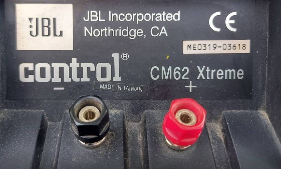 2x ZVOČNIK JBL CONTROL EXTREME CM 62