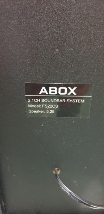 Abox 2.1 Channel soundbar 120W RMS