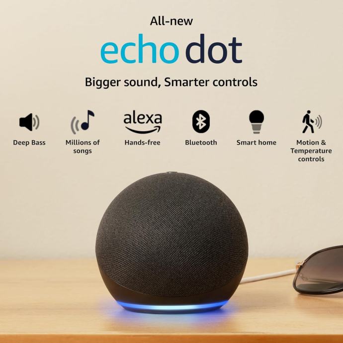 Amazon Echo Dot 5. gen. pametni zvočnik BT WiFi z Alexo