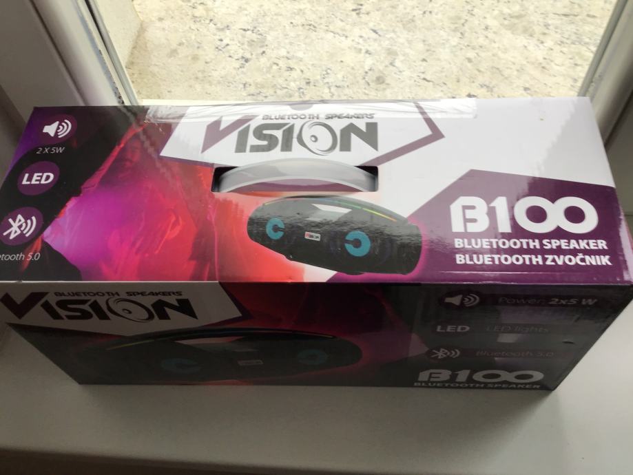 Bluetooth zvočnik Vision B100