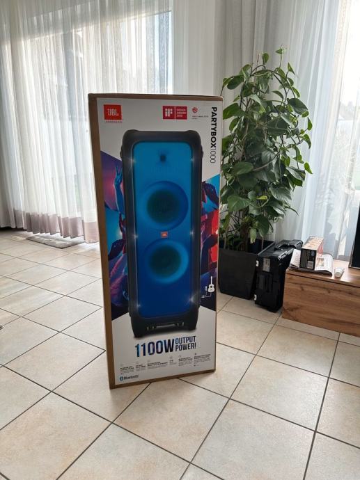 JBL Partybox 1000 NOVO