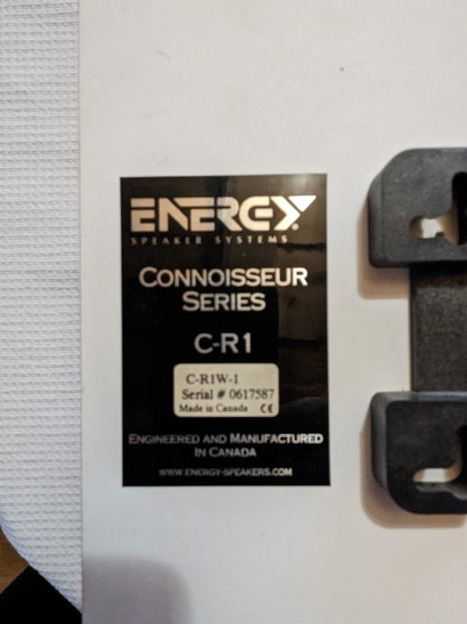 sistem zvočnikov ENERGY C-R1W