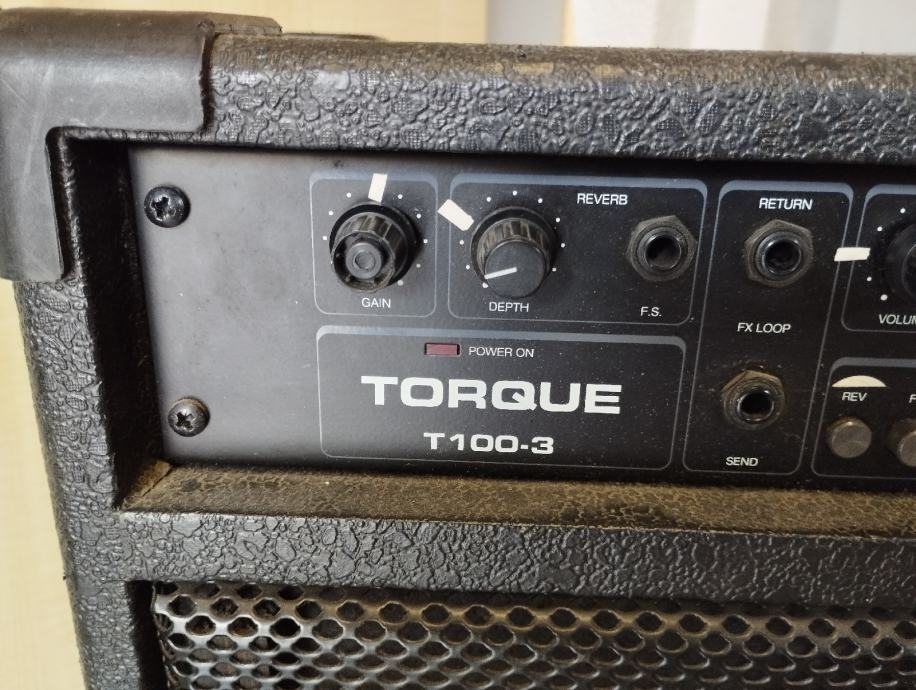 TORQUE T100-3, kitarski, keyboard.... ojačevalec, 100W
