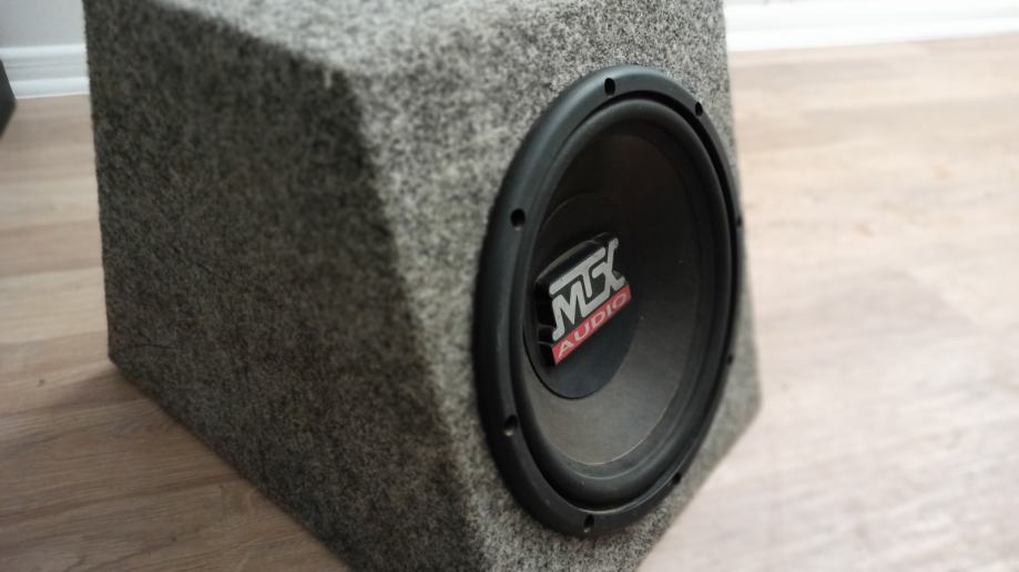 Subwoofer v ohišju MTX terminator 4Ohm/150W RMS