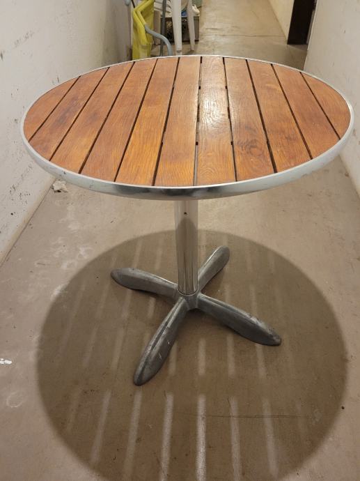 miza za teraso, premer 70 cm