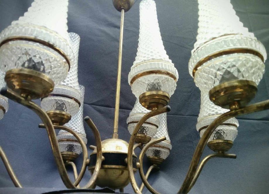 VINTAGE LESTENEC, LUSTER, 10 KRAKI