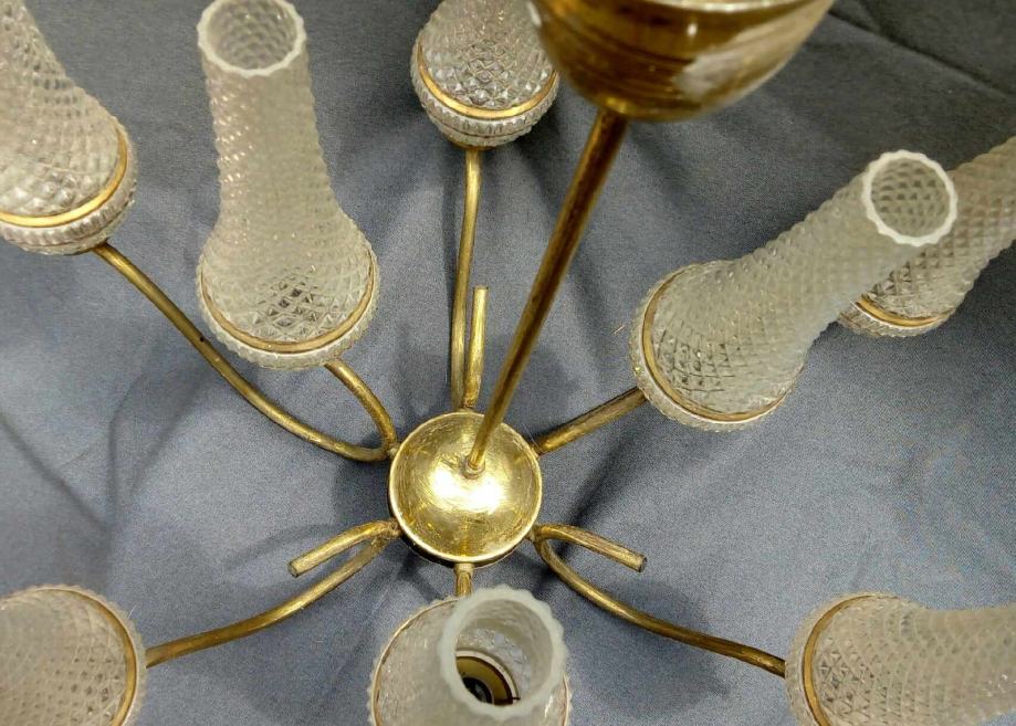VINTAGE LESTENEC, LUSTER, 10 KRAKI