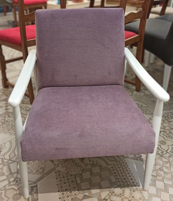 Set fotelj in počivalnik za noge