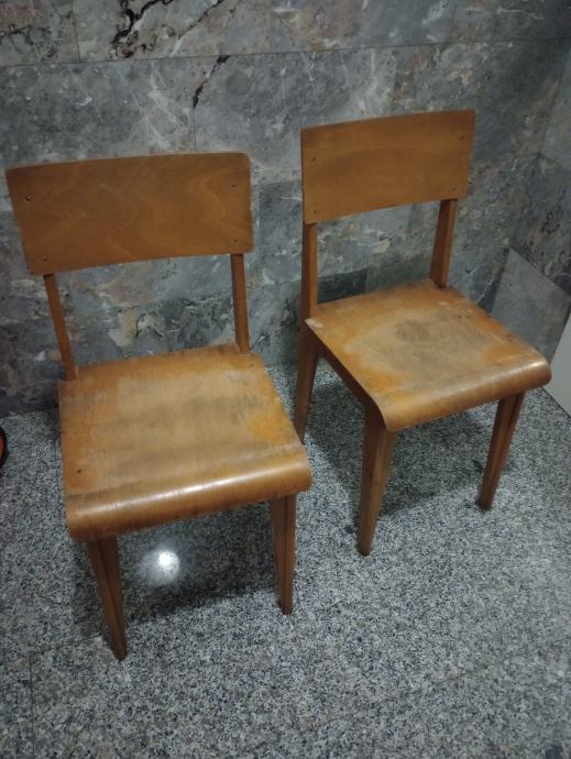 stol stola 2 x za 5 eur retro