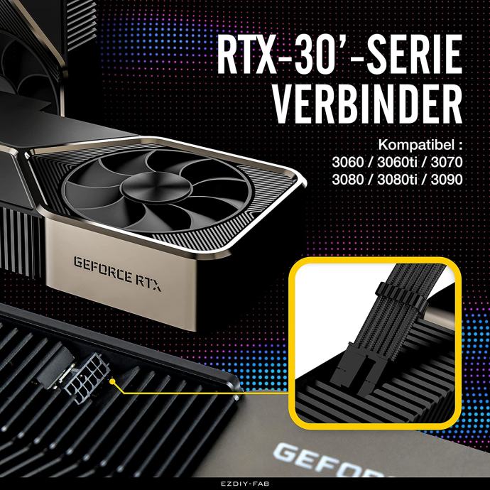 2x 8 Pcie v 1x 12 Pcie | 2x 8 pin to 1x 12 pin | Adapter za grafične k