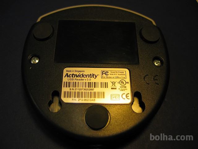 ActivIdentity USB Reader v 3.0, čitalnik pametnih kartic
