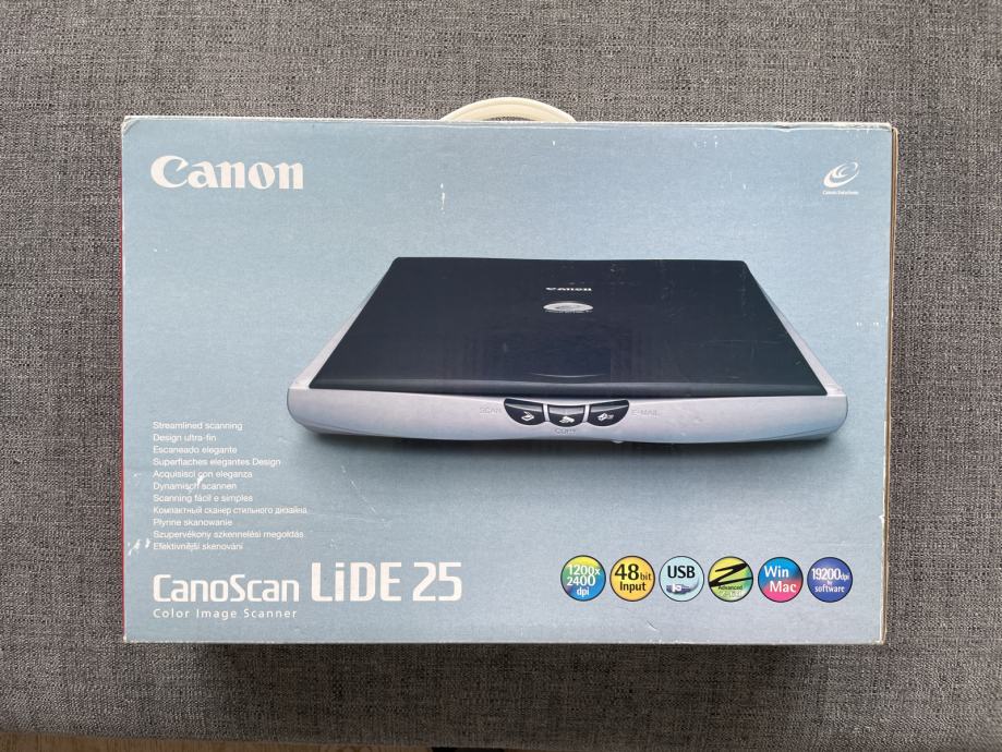 CanoScan LiDE 25 scanner format A4