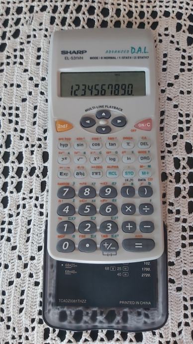 Kalkulator Sharp EL-531VH, Calculator, Žepni računalnik