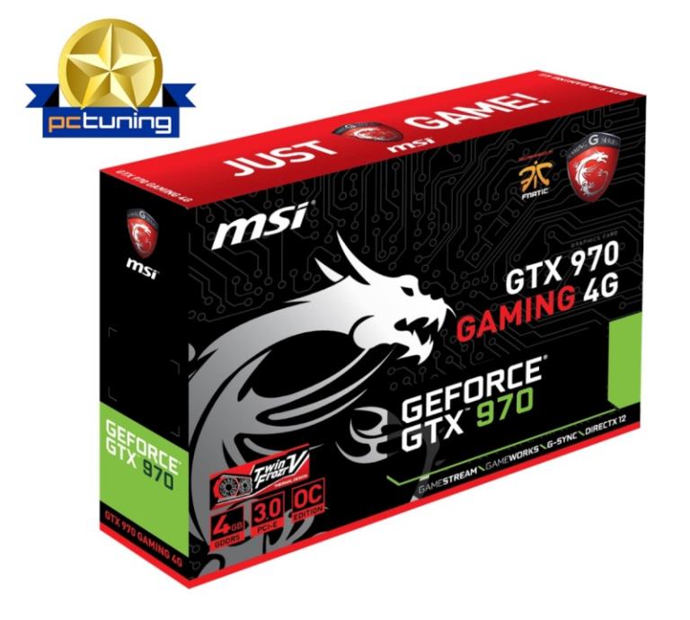 MSI GTX 970 Gaming 4G grafična kartica