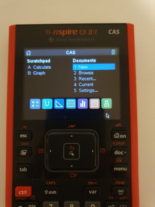 Texas Instruments TI-Nspire CX II-T CAS grafični kalkulator