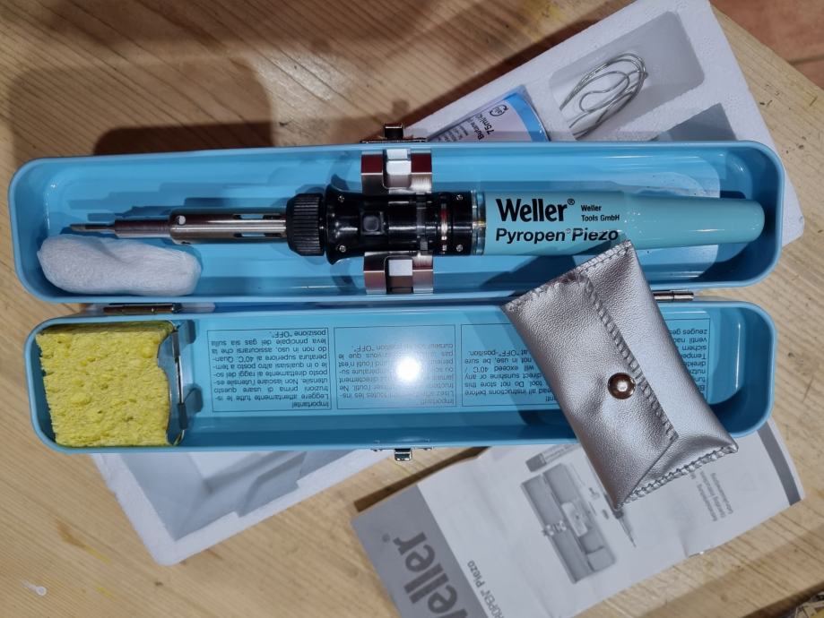 Plinski spajkalnik Weller PYROPEN PIEZO