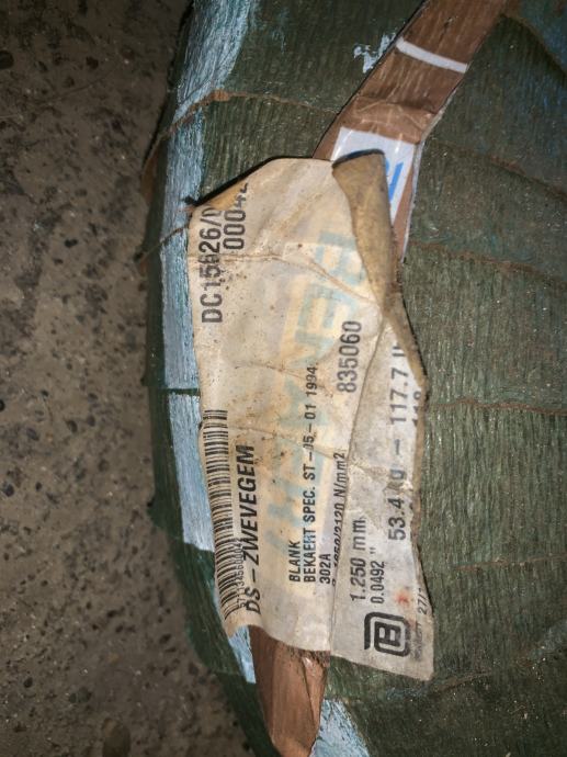 Inox vinogradniška žica 1,25mm