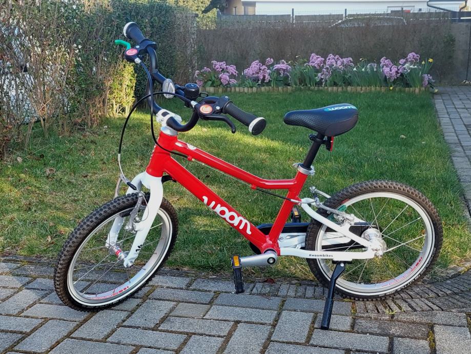 Kolo Woom 3 16 col rdeče v garanciji